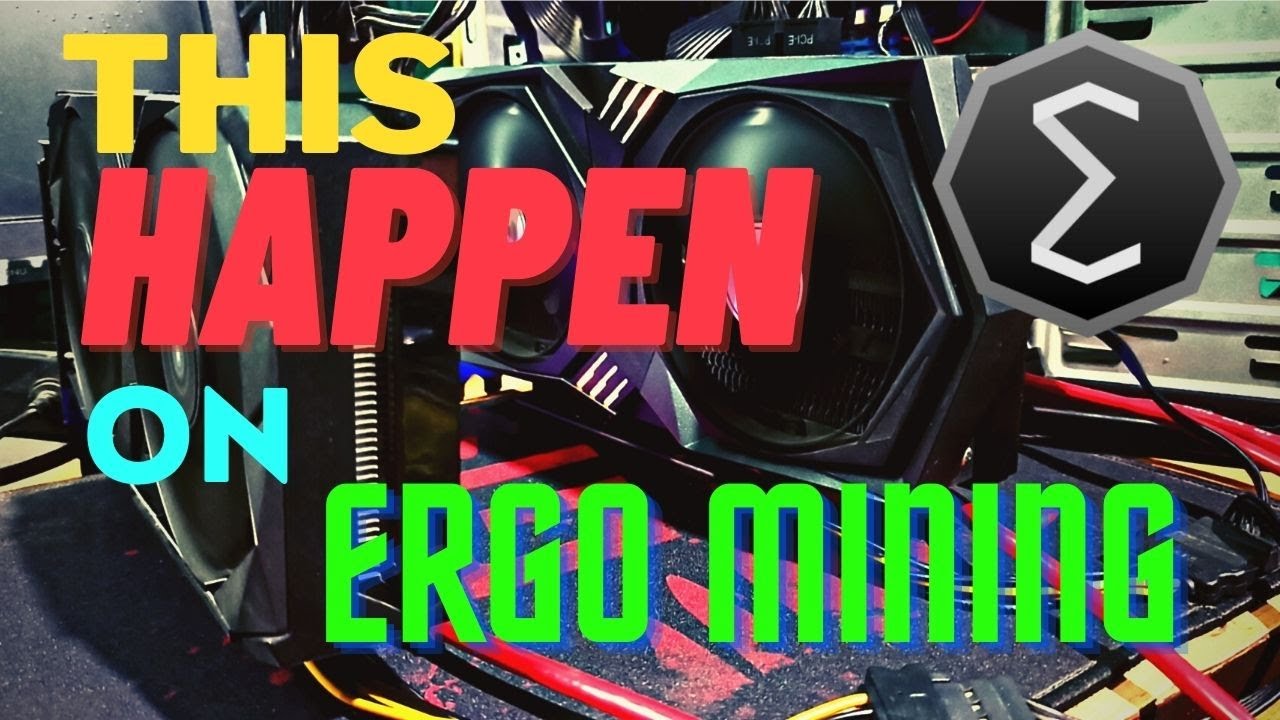 ERGO Mining on Windows But This is happening - YouTube