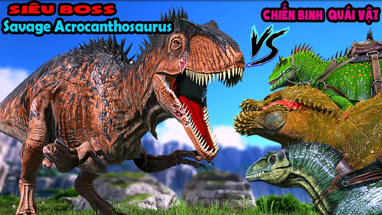 ARK Monster Hunter #26 MÌNH LẤY HẾT CHIẾN BINH ĐẠI CHIẾN VỚI SIÊU BOSS ...