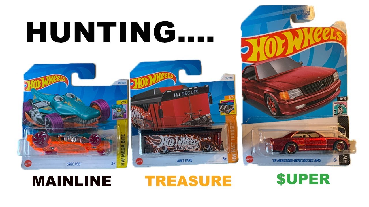 Different Hot Wheels and how to find them. - YouTube