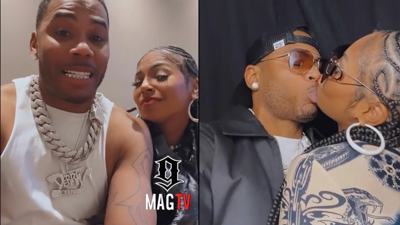Nelly & Wife Ashanti Can't Keep Their Lips Off Each Other! 👄 - YouTube