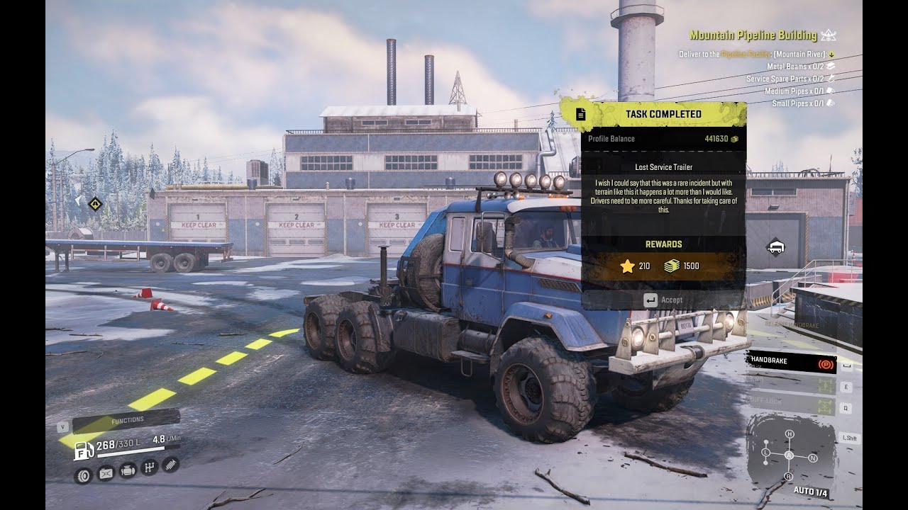 E175 | SnowRunner | North Port - Lost Service Trailer - YouTube