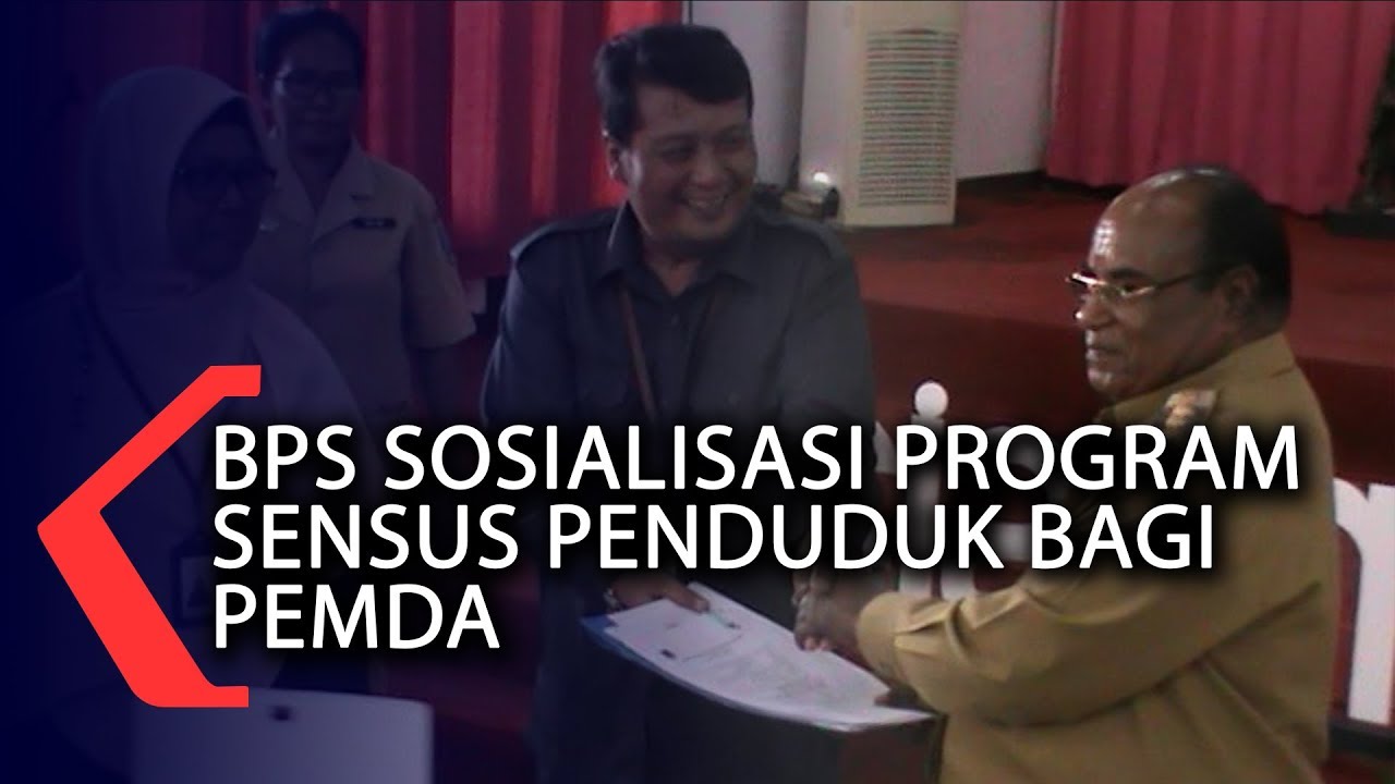 BPS SOSIALISASI PROGRAM SENSUS PENDUDUK BAGI PEMDA - YouTube
