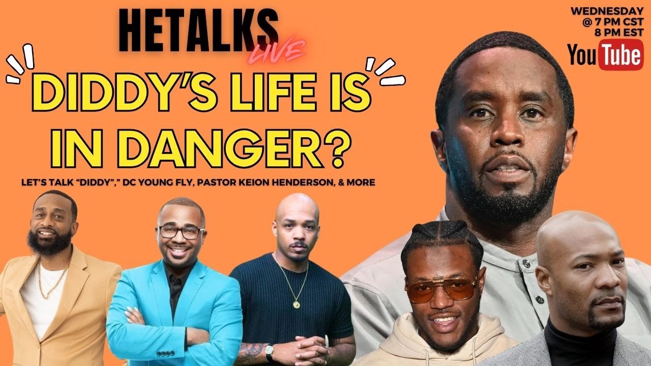 DIDDY'S LIFE IS IN DANGER?! | "Diddy" Charges | DC Young Fly Sermon ...