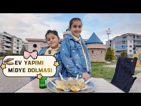 EV YAPIMI MİDYE DOLMASI 🦪