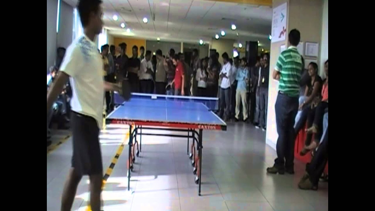 Accenture CDC2 Table Tennis Men Singles 2013 - YouTube
