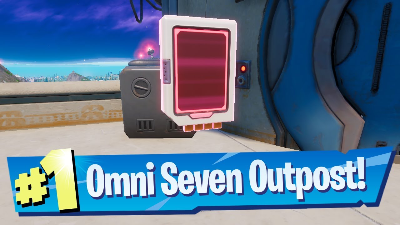Collect Omni Chips at Seven Outpost II Location - Fortnite - YouTube
