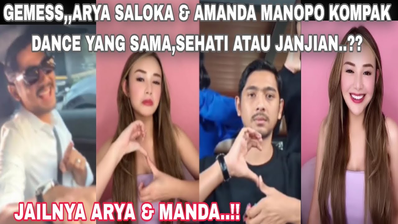GEMES,ARYA SALOKA & AMANDA MANOPO KOMPAK DANCE YANG SAMA,SEHATI ...