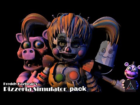 FNAF 6/FFPS PACK FOR PRISMA 3D - YouTube