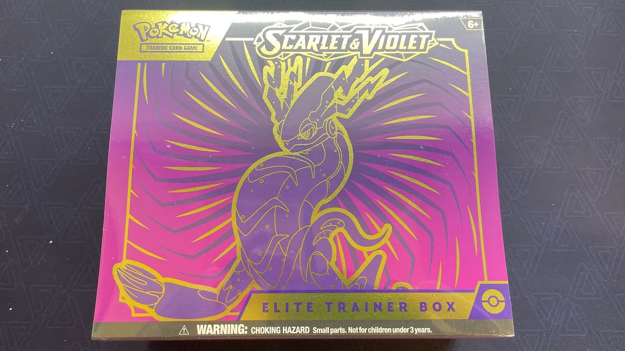 Pokemon TCG Violet ETB Opening - YouTube