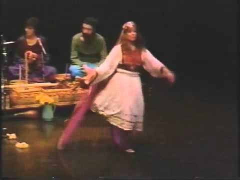 Afghan Logari and Herati dance solos by Katherine St John - YouTube