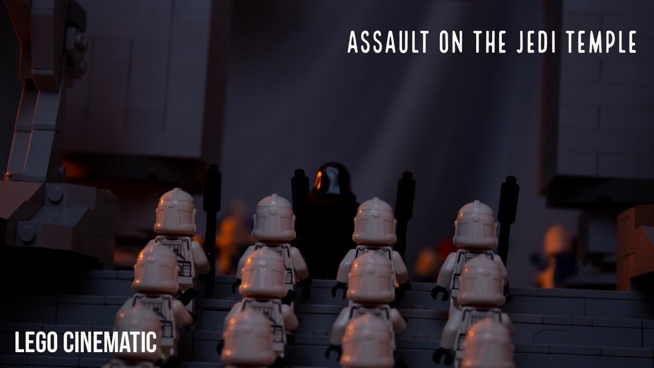 Lego Assault on the Jedi Temple (Cinematic) - YouTube