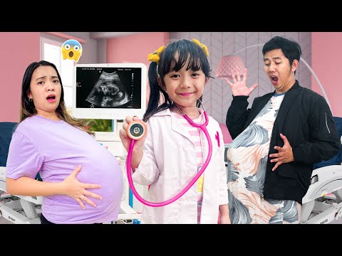 MAMA SAMANTHA VS PAPA HAMIL GEDE !! 😱 KOMPILASI VIDEO KESERUAN BARENG AUDREY JADI DOKTER