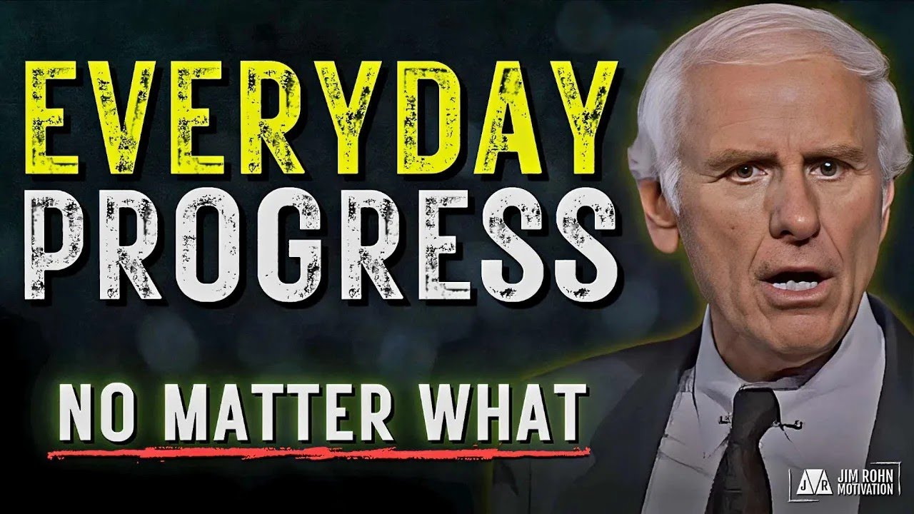 How to Make Progress Every Day—No Matter What Jim Rohn Motivation - YouTube