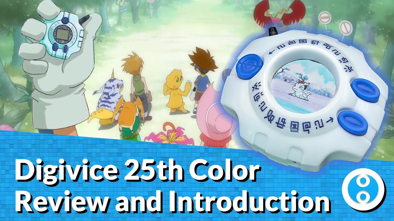 Digimon Digivice -25th Color Evolution- Introduction and Review - YouTube