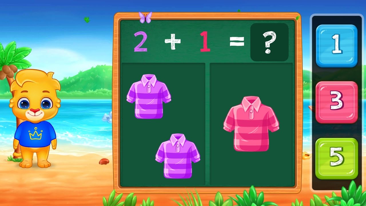 Math Kids - Add, Subtract,Count,and Learn (Kids Education) - YouTube