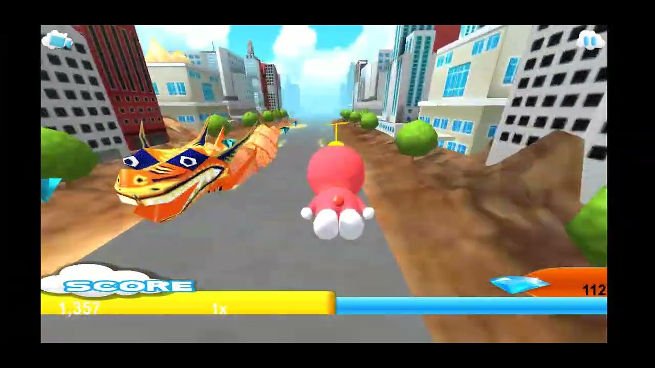 Red Robot Cat Copter 3D - YouTube