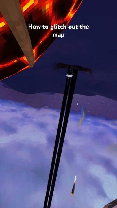How to glitch out the map in clouds - YouTube