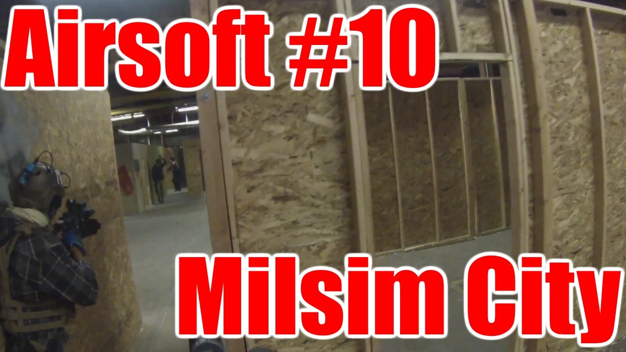 Utah Milsim City Airsoft #10 - Team Death Match - YouTube