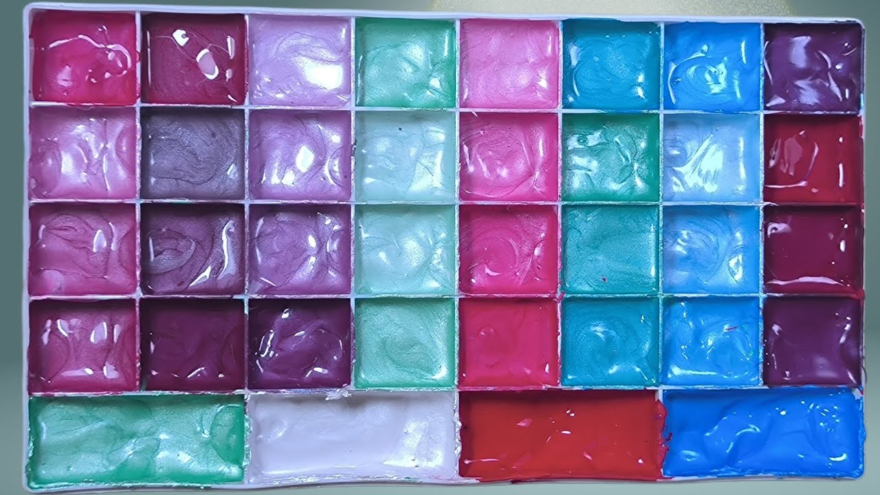 How to Create 36 New Colors from 4 Primary Colors - Satisfying Color ...