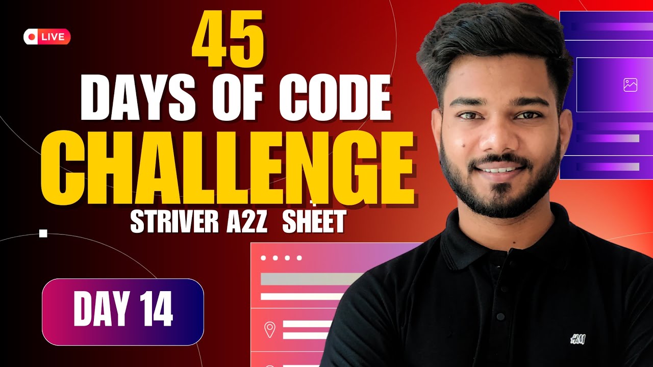 🔥 Day 14 of Solving 455 problems in 45 Days of Code Challenge💻 ...