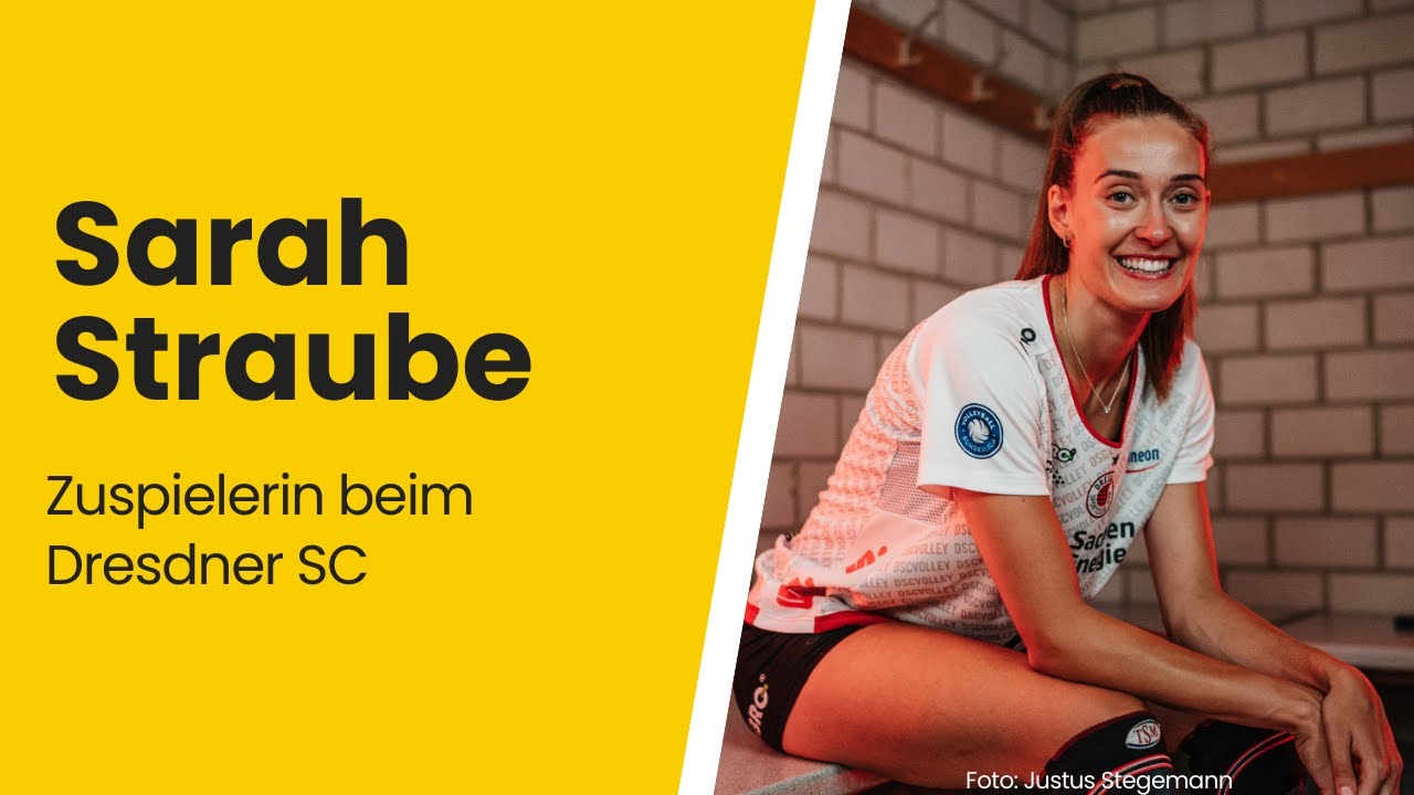 Sarah Straube vom Dresdner SC im Interview - YouTube