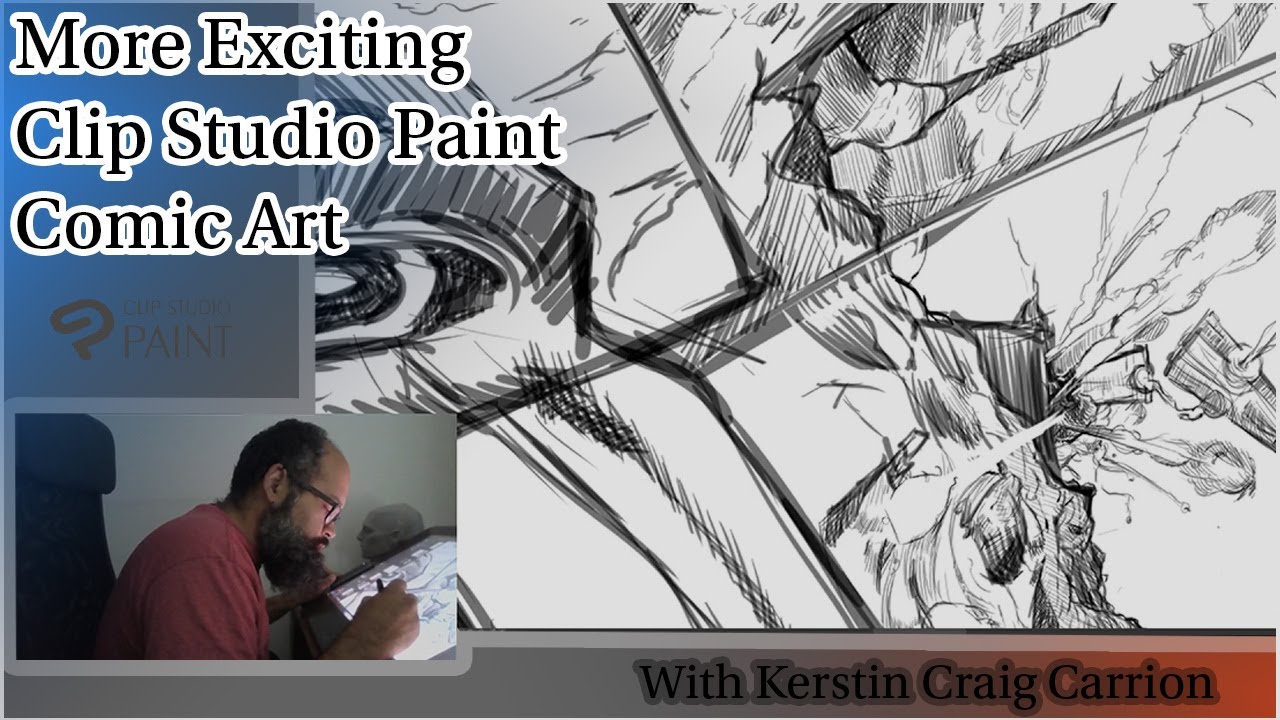 More Exciting Clip Studio Paint Comic Art - YouTube