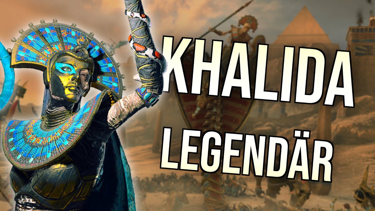 KHALIDA in Immortal Empires auf LEGENDÄR + | Warhammer 3 | deutsch ...
