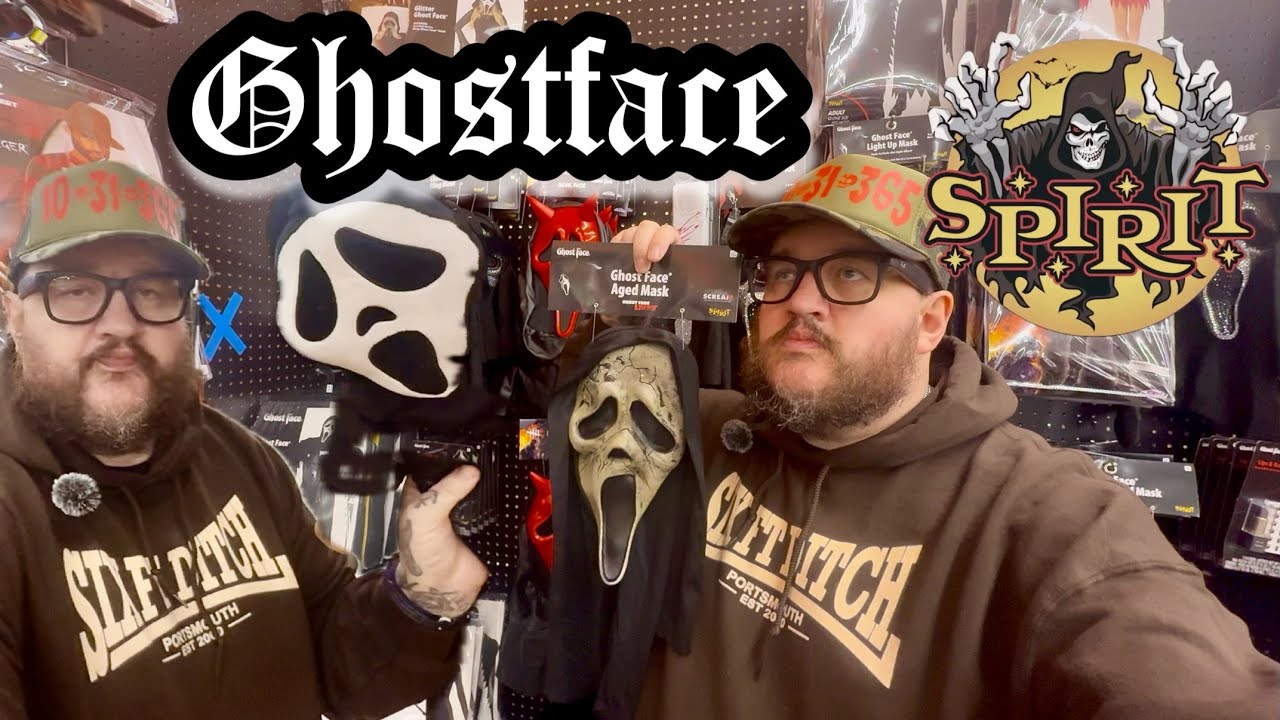Spirit Halloween 🎃 Everything Ghostface 🎃 Scream. - YouTube
