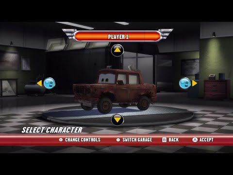 Cars Race-O-Rama Wii - Fred Gameplay (Dolphin) - YouTube