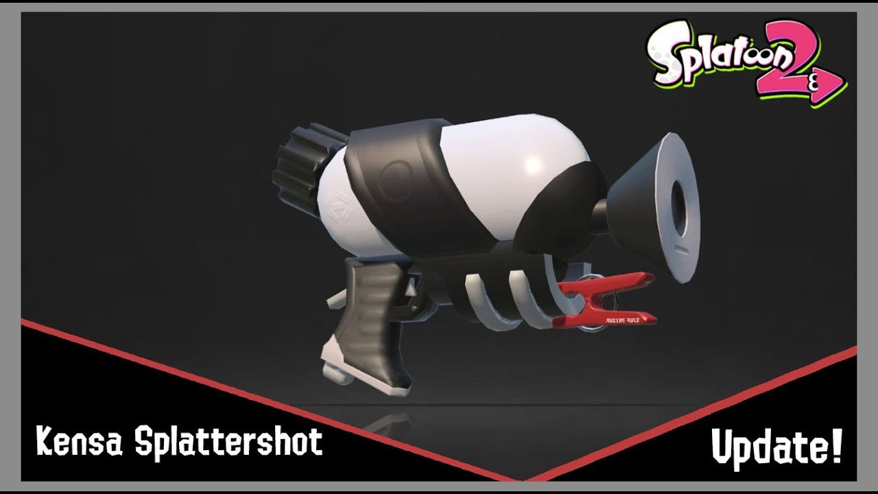 Splatoon 2 - Kensa Splattershot - Fifty-Ninth Weapons Update - YouTube