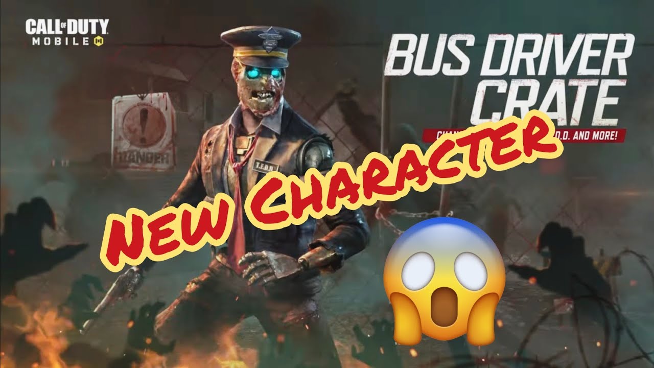 NEW CHARACTER 😱 BUS DRIVER T.E.D.D | CALL OF DUTY MOBILE SEASON 7 - YouTube