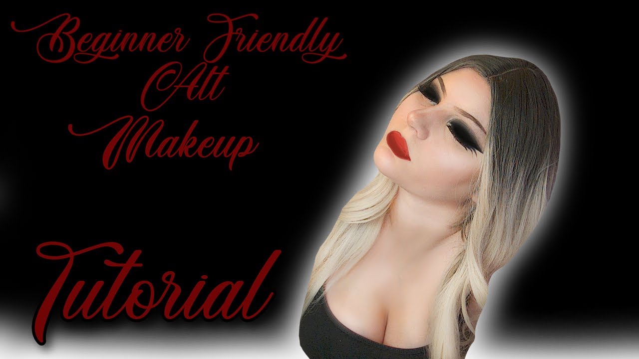 BEGINNER FRIENDLY Alt Makeup Tutorial - YouTube