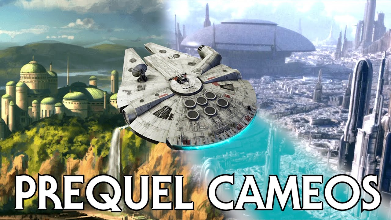Millennium Falcon In PREQUELS! Corellian Cameos/Easter Eggs. - YouTube