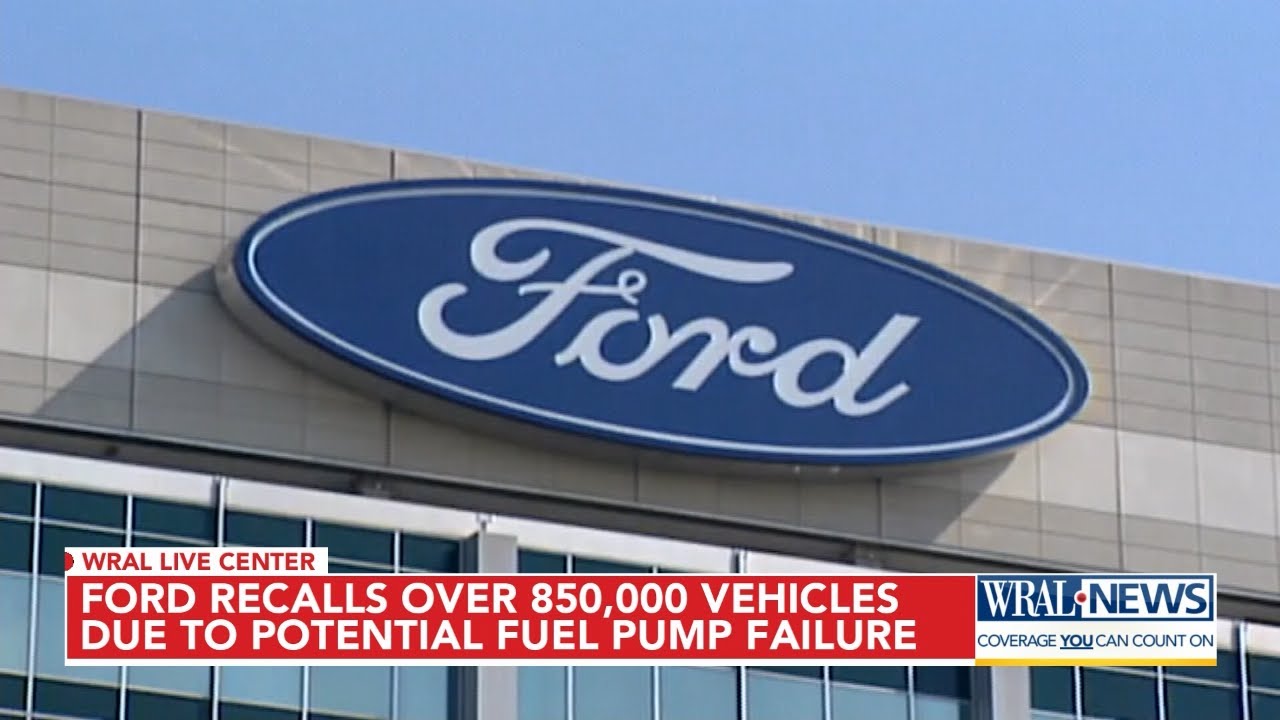 Ford recalls over 850,000 cars in the US due to potential fuel pump ...