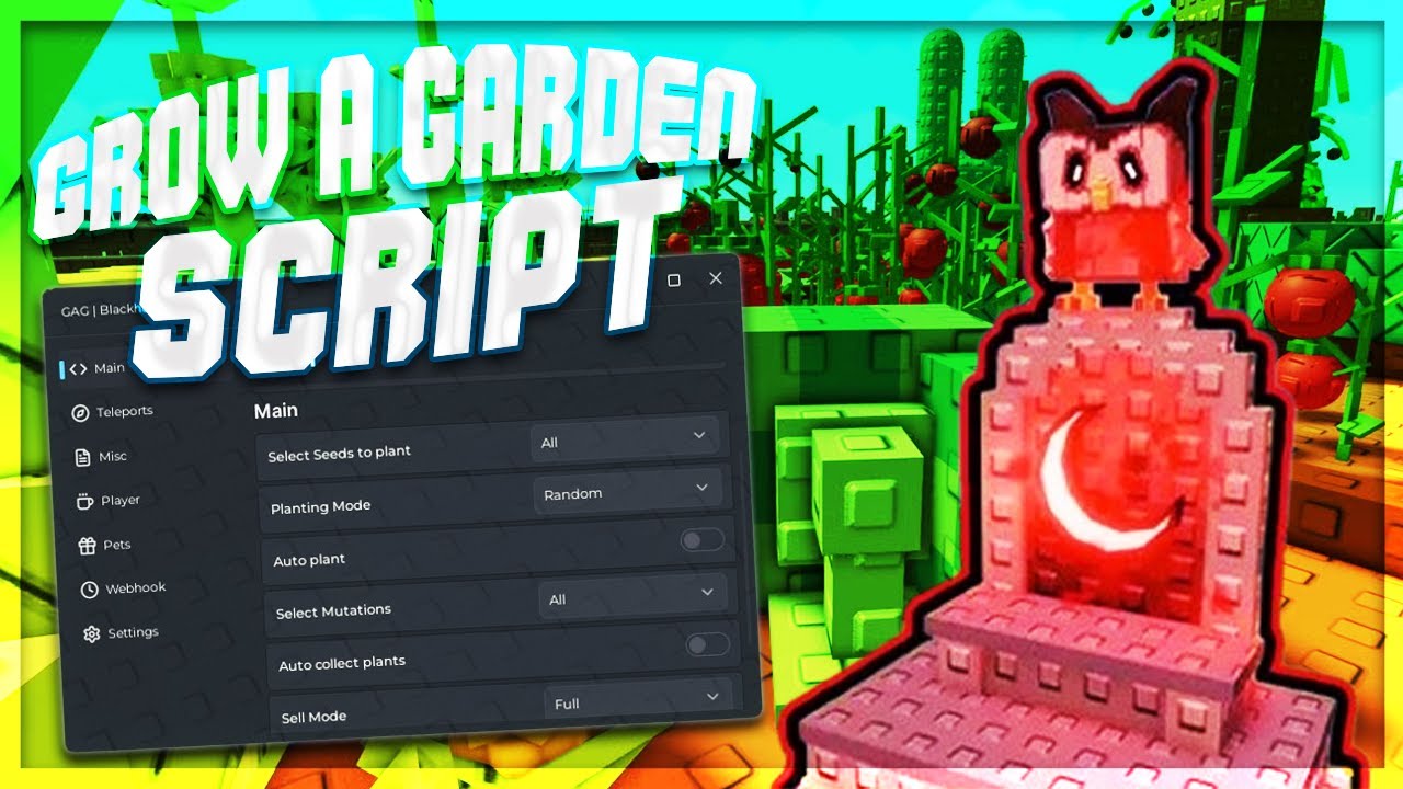 *KEYLESS* Grow a Garden Script | Easter Event Items, Candy Blossom ...