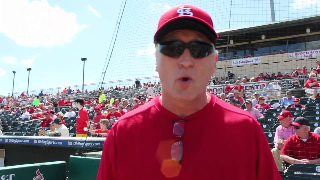Skip Kelly Throws Out The First Pitch At Roger Dean Stadium - YouTube
