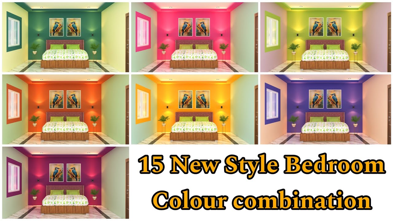 15 best bedroom colour combination l latest bedroom colour with colour ...