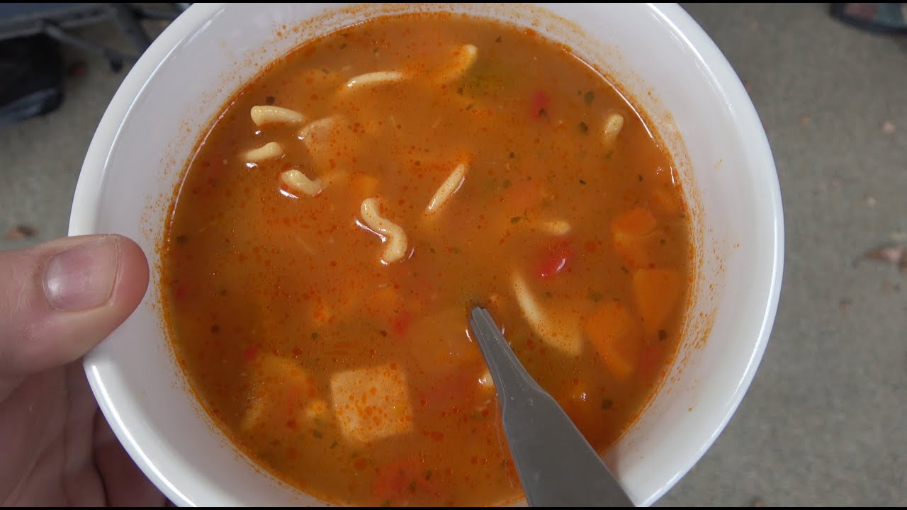 Campbell’s GHOST PEPPER Chicken Noodle Soup...How Hot Is It? - YouTube