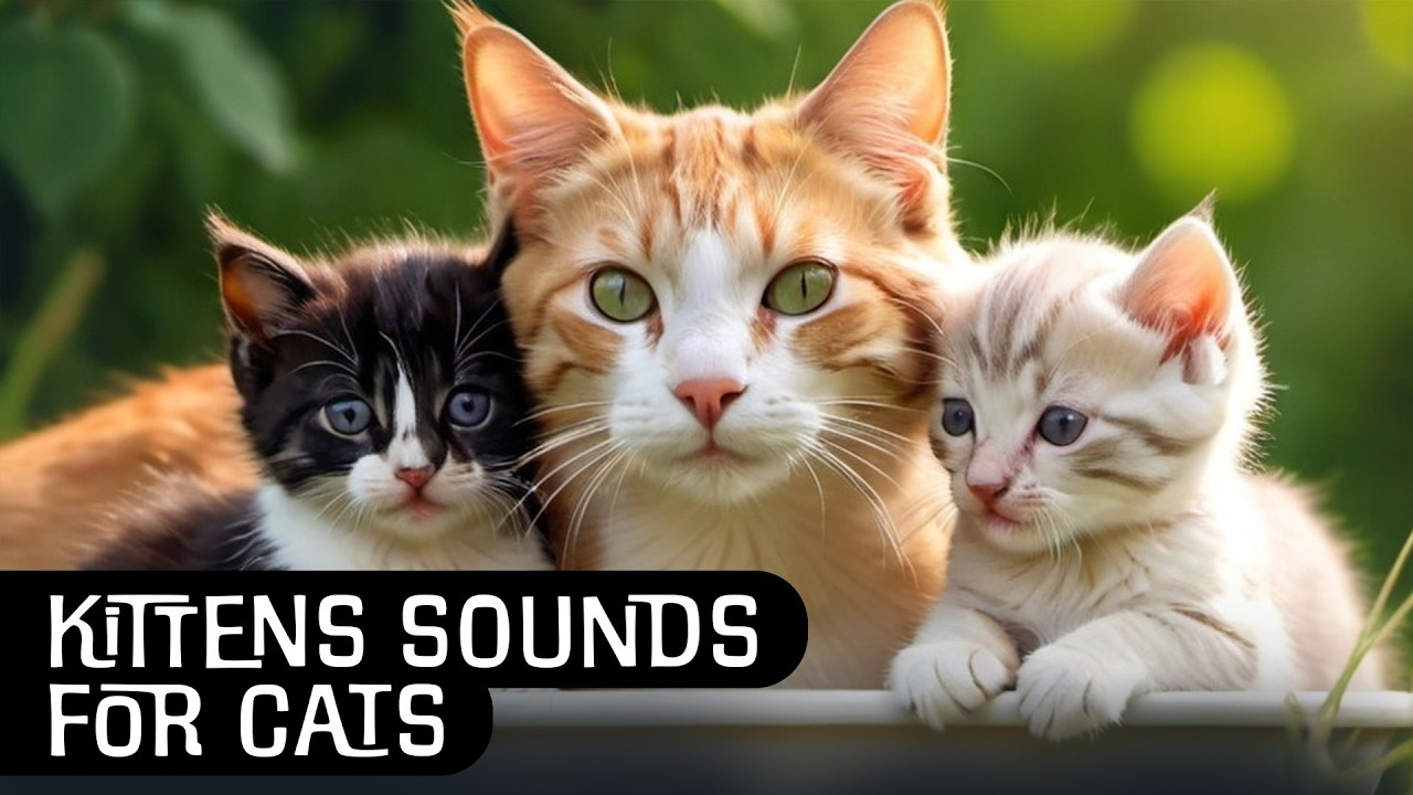 Attract Your Cat with Meows | Mimicking Mother Cat Sounds 🐾🎶 - YouTube
