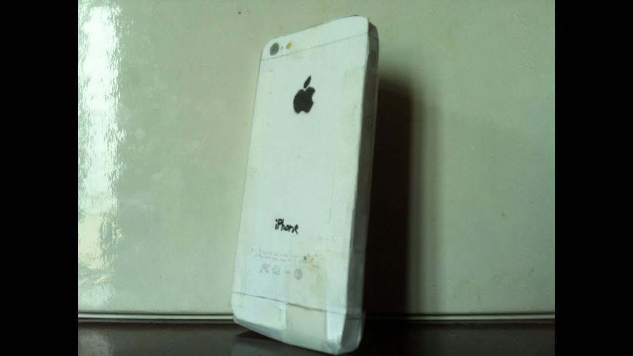 Apple iPhone 5 out of paper! - YouTube