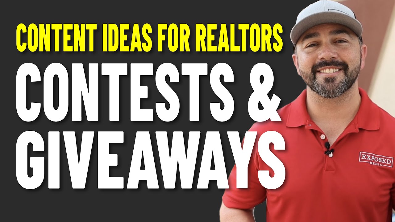 Content Ideas for Real Estate Agents: Contests & Giveaways - YouTube