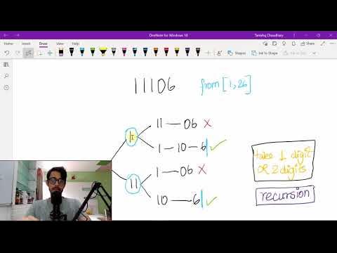 Decode Ways | Detailed Explanation of Recursive Solution - YouTube