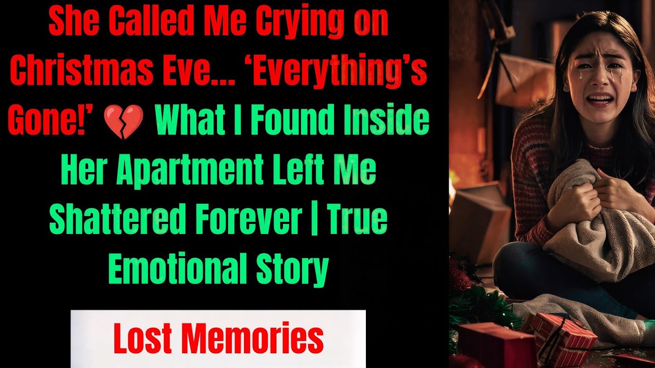 She Called Me Crying on Christmas Eve… Everything’s Gone 💔 What I Found ...