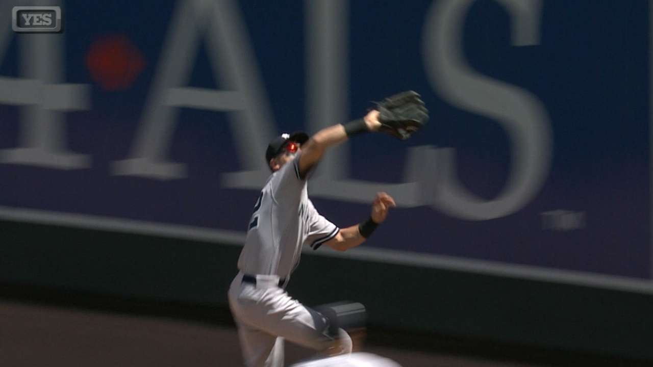 Jacoby Ellsbury Diving Catch