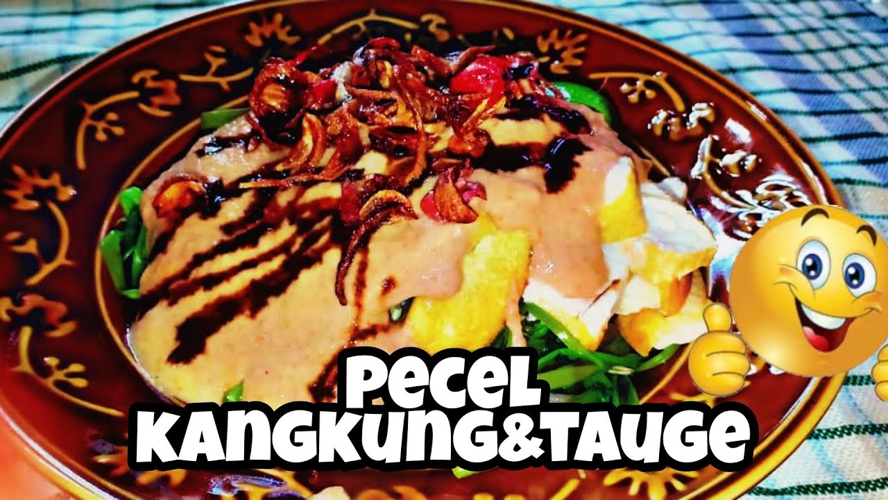 Resep memasak pecel kangkung khas Lombok @AGUSmyd - YouTube