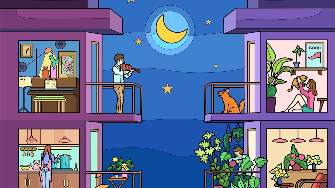 Hey Color app Apartment Building #paintbynumbers #colorwithme #citylife ...