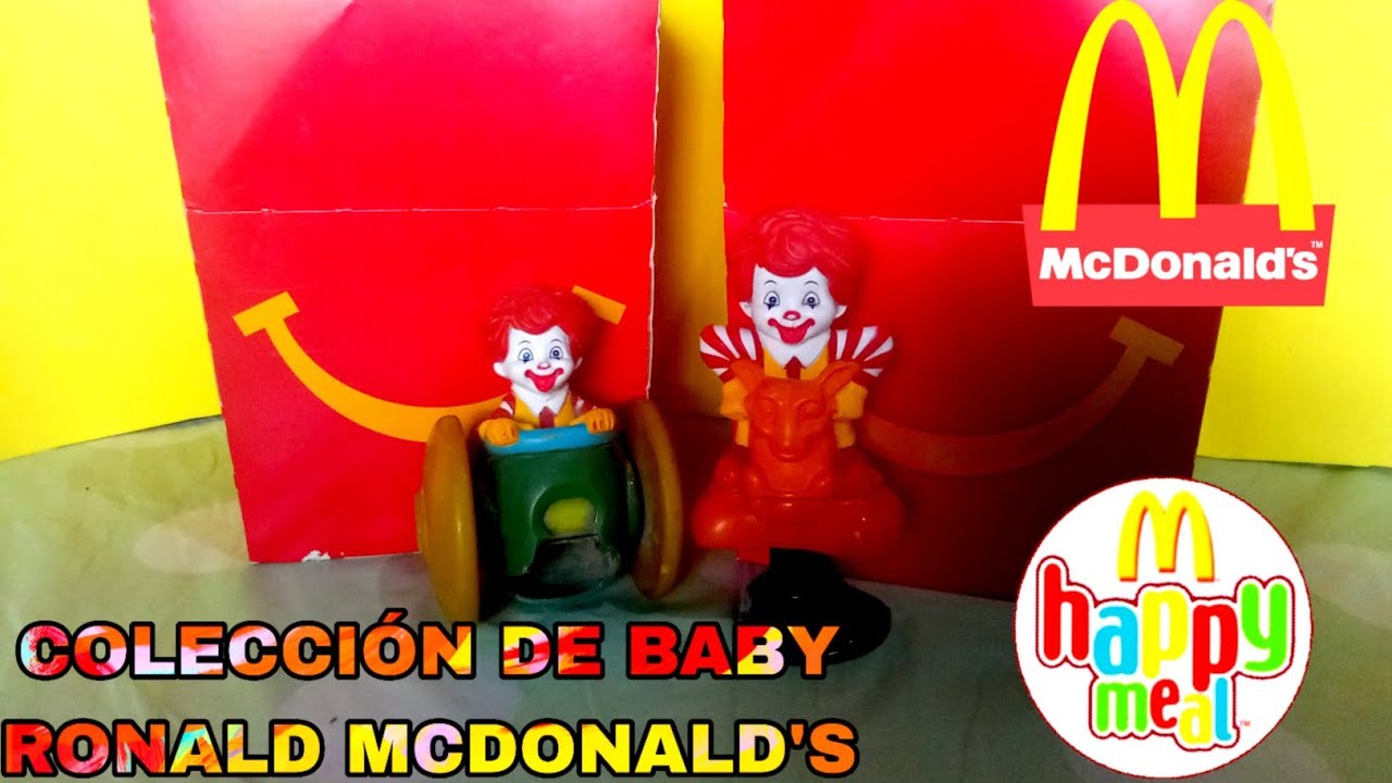 baby Ronald McDonald's de 2006 colección😲🤡 - YouTube