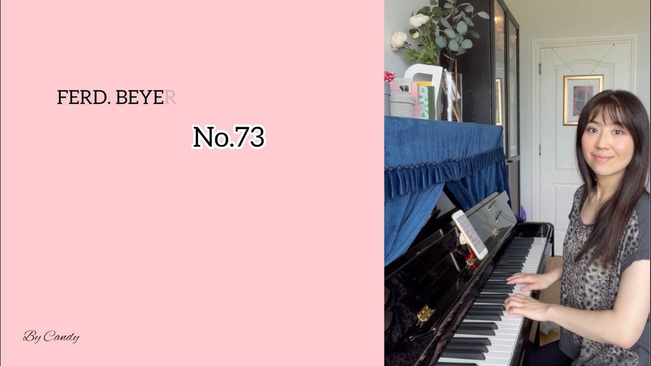 FERD.BEYER Op.101, No.73 | Candy Wang - YouTube