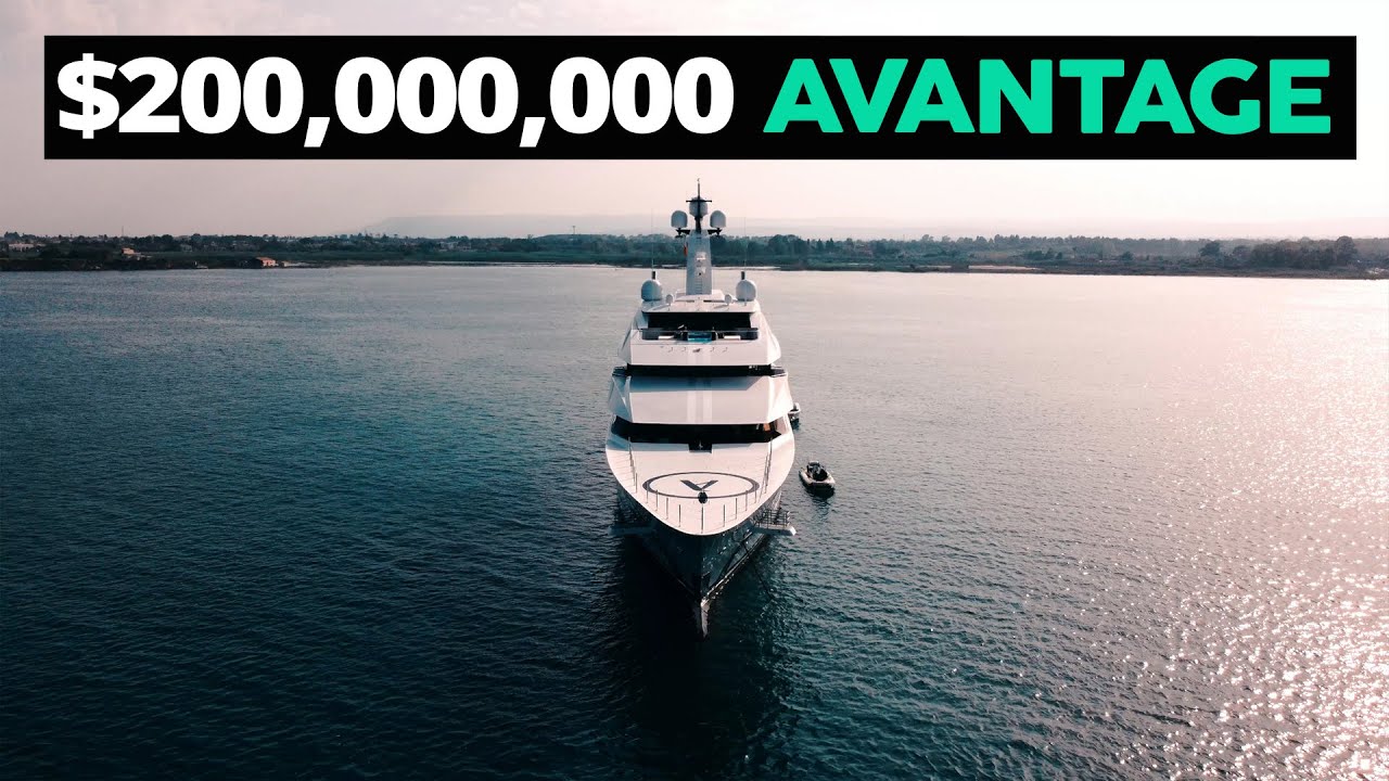 AVANTAGE Yacht – The Impressive $200,000,000 Superyacht - YouTube