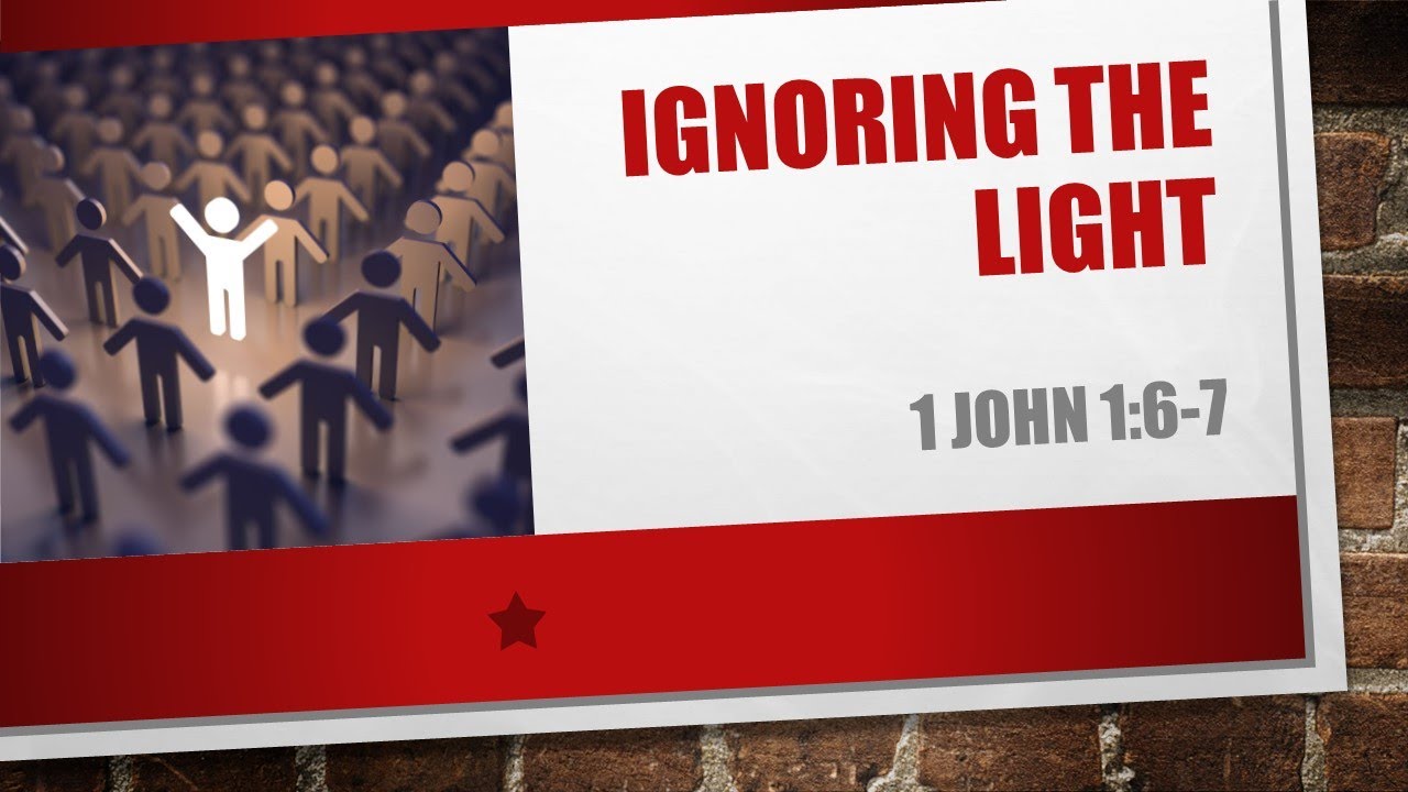Ignoring the Light - YouTube